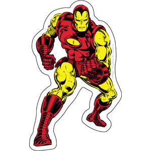 The Avengers Iron Man Full Body - Vinyl Sticker at Sticker Shoppe