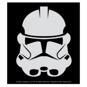 Star Wars Storm Trooper - Vinyl Sticker at Sticker Shoppe