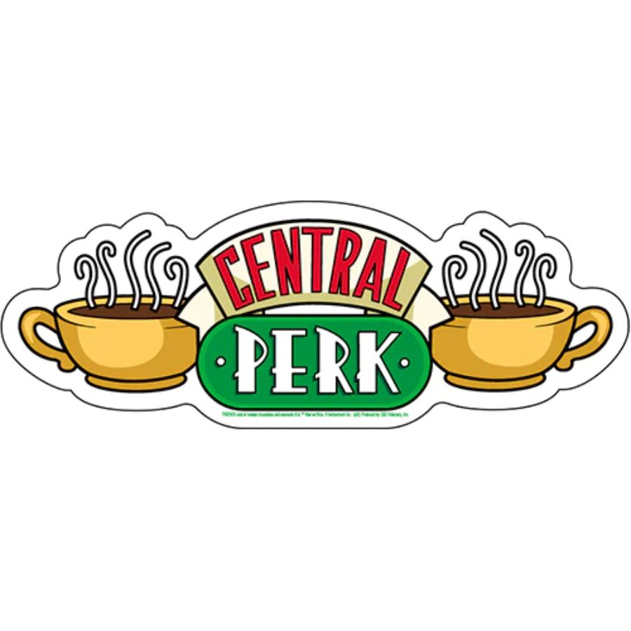 Friends Central Perk - Vinyl Sticker at Sticker Shoppe