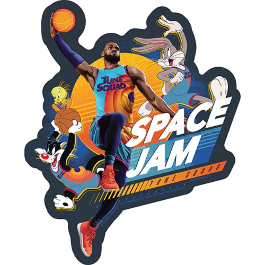 Space Jam Lebron - Vinyl Sticker at Sticker Shoppe