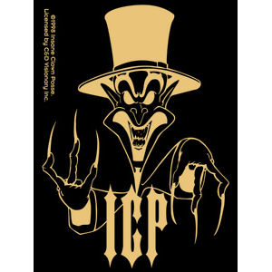 Insane Clown Posse ICP Gold Clown - Vinyl Sticker at Sticker Shoppe