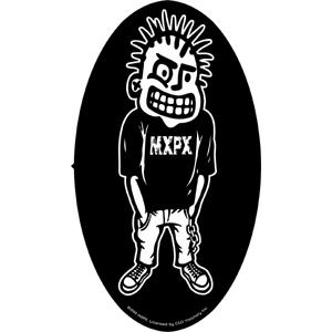MxPx Oval - Vinyl Sticker at Sticker Shoppe