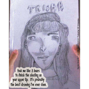 Napoleon Dynamite Trisha - Sticker at Sticker Shoppe