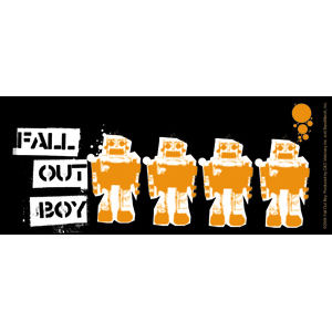 Fall Out Boy Robots - Sticker at Sticker Shoppe