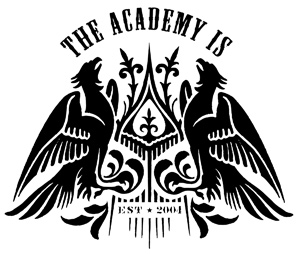 The Academy Is Crest - Black Vinyl Transfer Decal at Sticker Shoppe