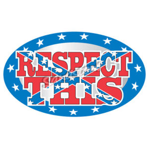 Respect This - Sticker at Sticker Shoppe