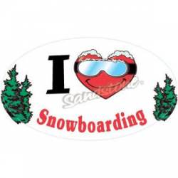 Snowboarding Stickers, Decals & Bumper Stickers