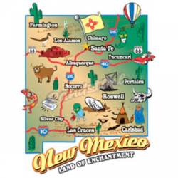 New Mexico Stickers, Decals & Bumper Stickers