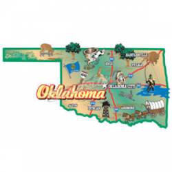 Oklahoma Stickers, Decals & Bumper Stickers