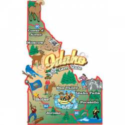 Idaho Stickers, Decals & Bumper Stickers