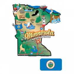 Minnesota Stickers, Decals & Bumper Stickers