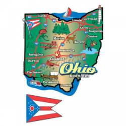 Ohio Stickers, Decals & Bumper Stickers