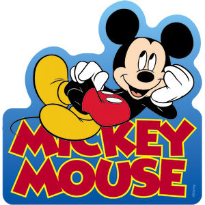 Mickey Mouse Logo - Sticker at Sticker Shoppe