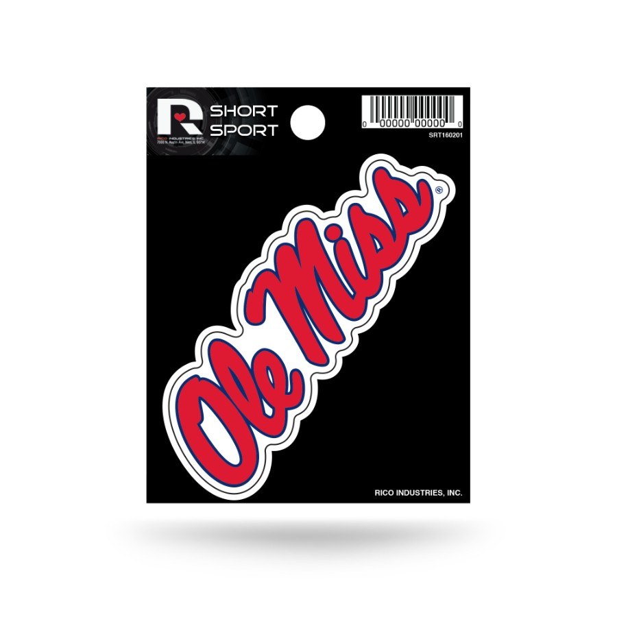 University Of Mississippi Ole Miss Rebels - Sport Short Decal at ...