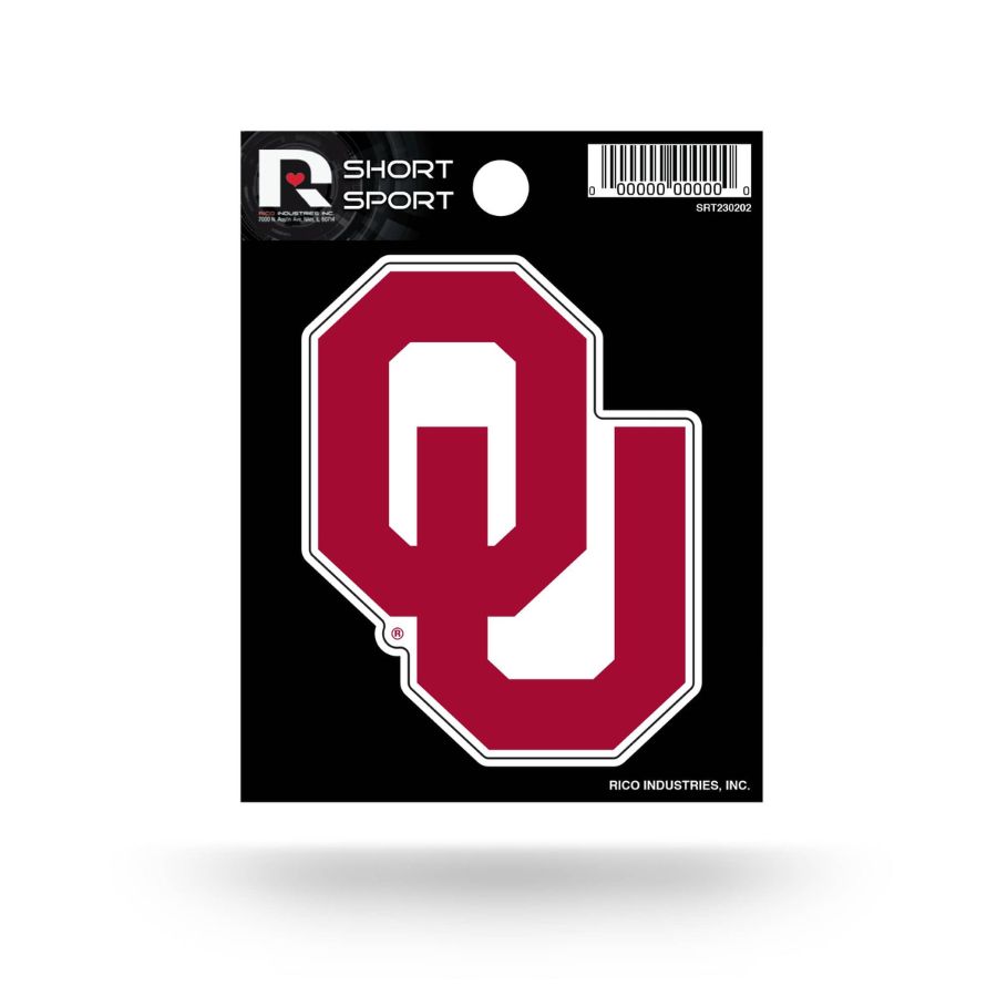 University Of Oklahoma Sooners - Sport Short Decal at Sticker Shoppe