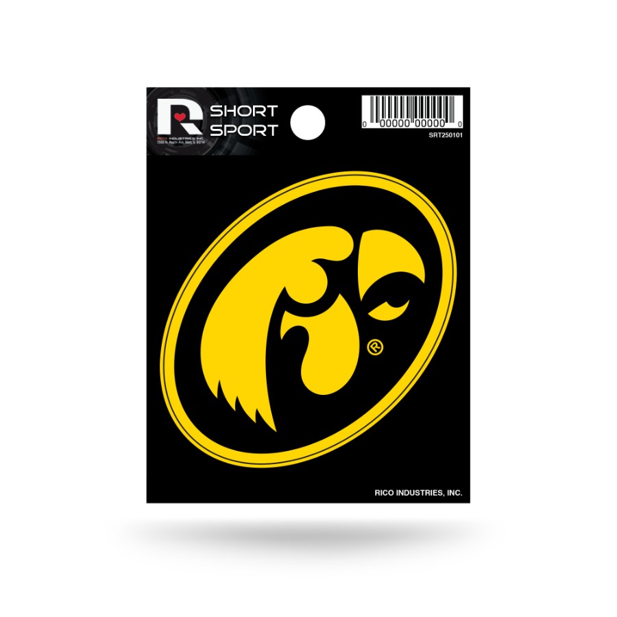 University Of Iowa Hawkeyes - Sport Short Decal at Sticker Shoppe