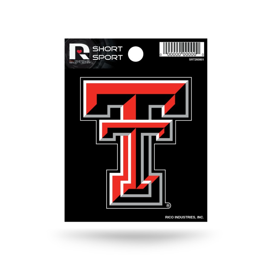 Texas Tech University Red Raiders - Sport Short Decal at Sticker Shoppe