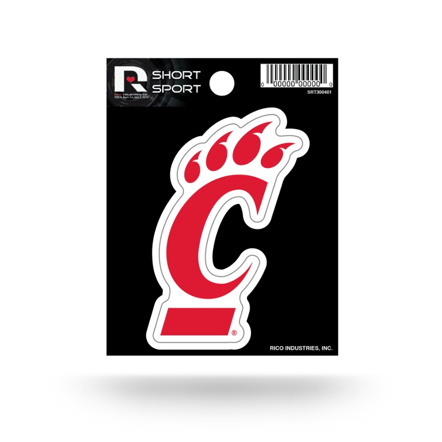 University Of Cincinnati Bearcats - Sport Short Decal at Sticker Shoppe