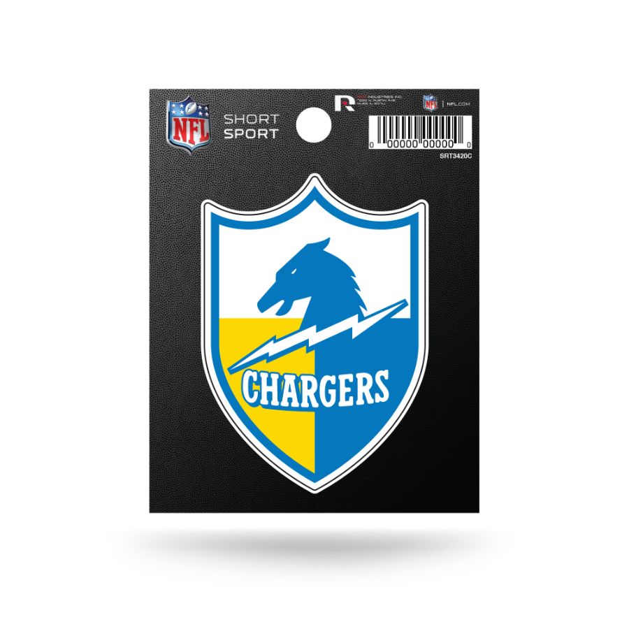 Los Angeles Chargers Retro - Sport Short Decal at Sticker Shoppe