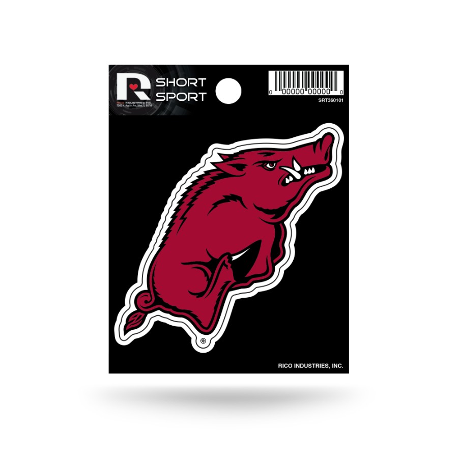 University Of Arkansas Razorbacks - Sport Short Decal at Sticker Shoppe