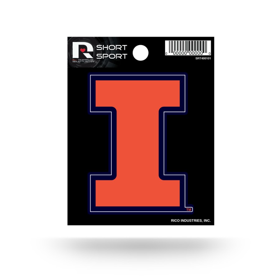 University Of Illinois Fighting Illini - Sport Short Decal at Sticker ...