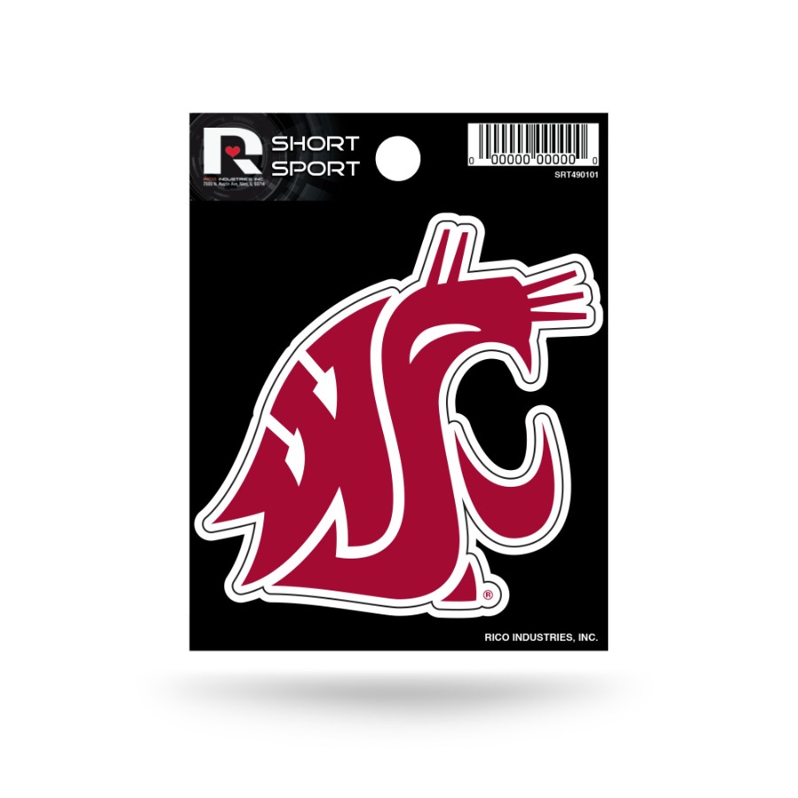 Washington State University Cougars - Sport Short Decal at Sticker Shoppe
