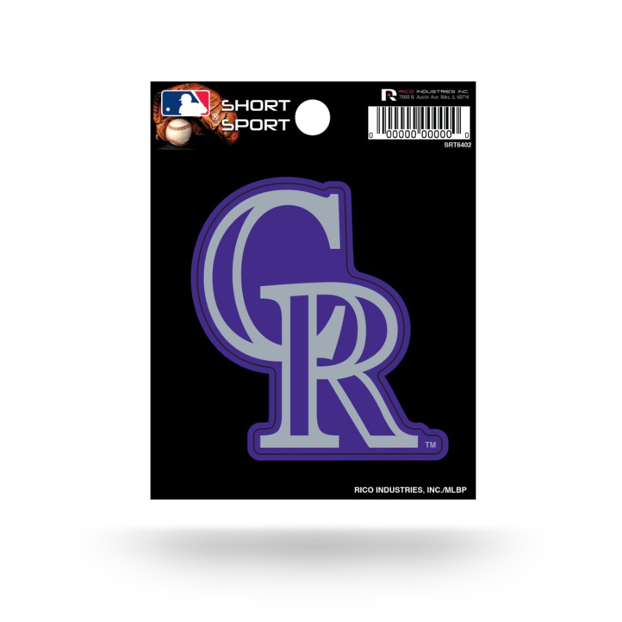 Colorado Rockies - Sport Short Decal at Sticker Shoppe