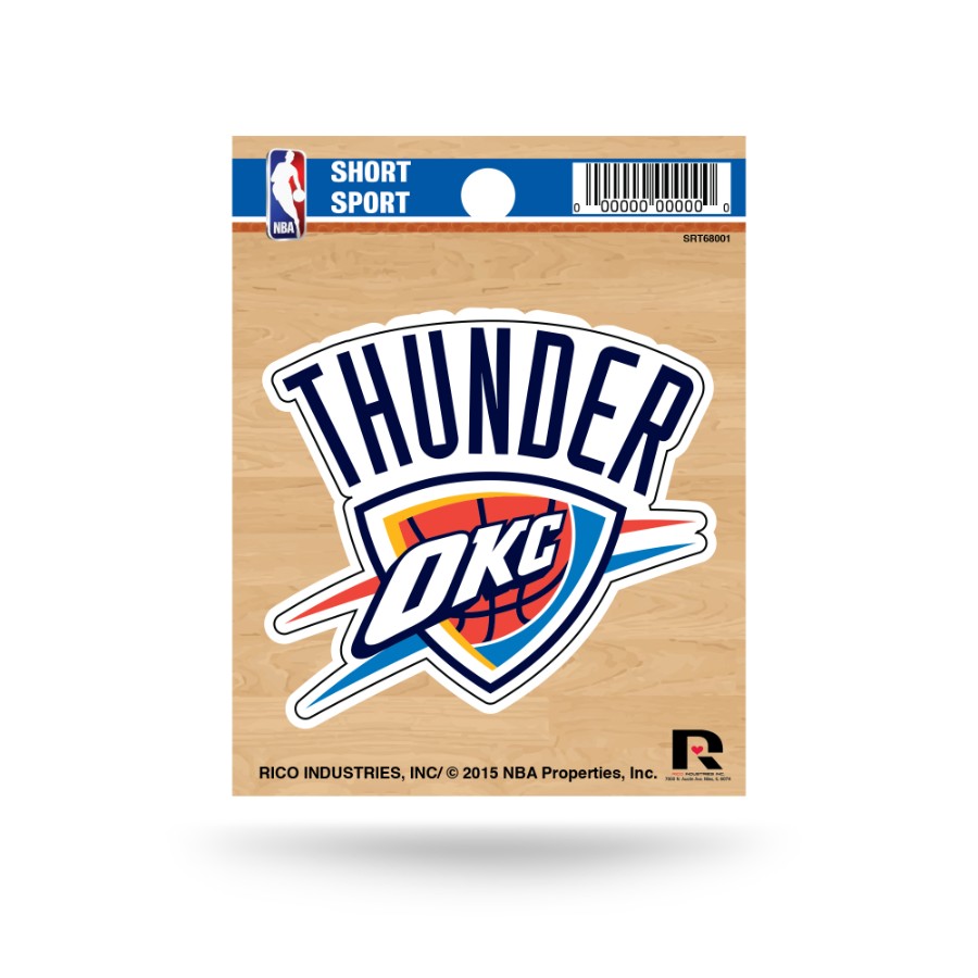 Oklahoma City Thunder - Sport Short Decal at Sticker Shoppe