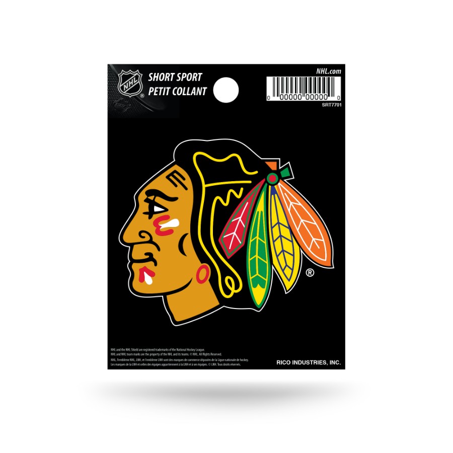 Chicago Blackhawks - Sport Short Decal at Sticker Shoppe