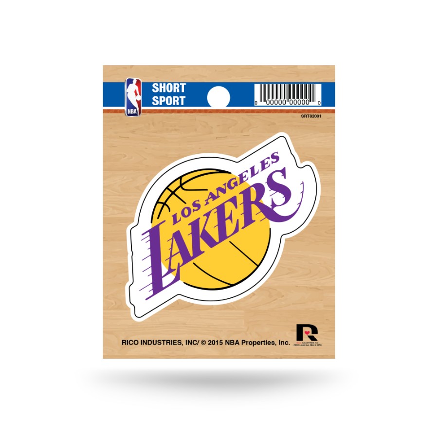 Los Angeles Lakers - Sport Short Decal at Sticker Shoppe