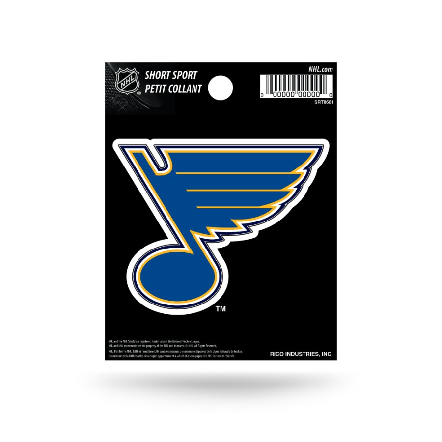 St. Louis Blues - Sport Short Decal at Sticker Shoppe