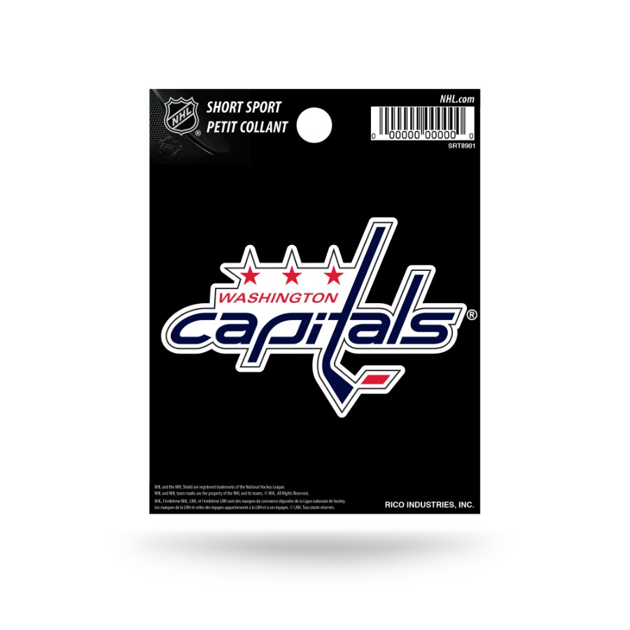 Washington Capitals - Sport Short Decal at Sticker Shoppe
