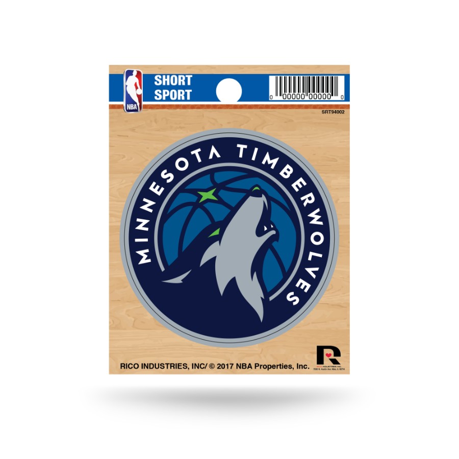 Minnesota Timberwolves - Sport Short Decal at Sticker Shoppe