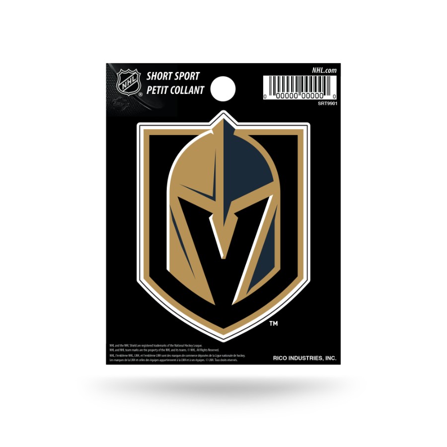 Vegas Golden Knights - Sport Short Decal at Sticker Shoppe