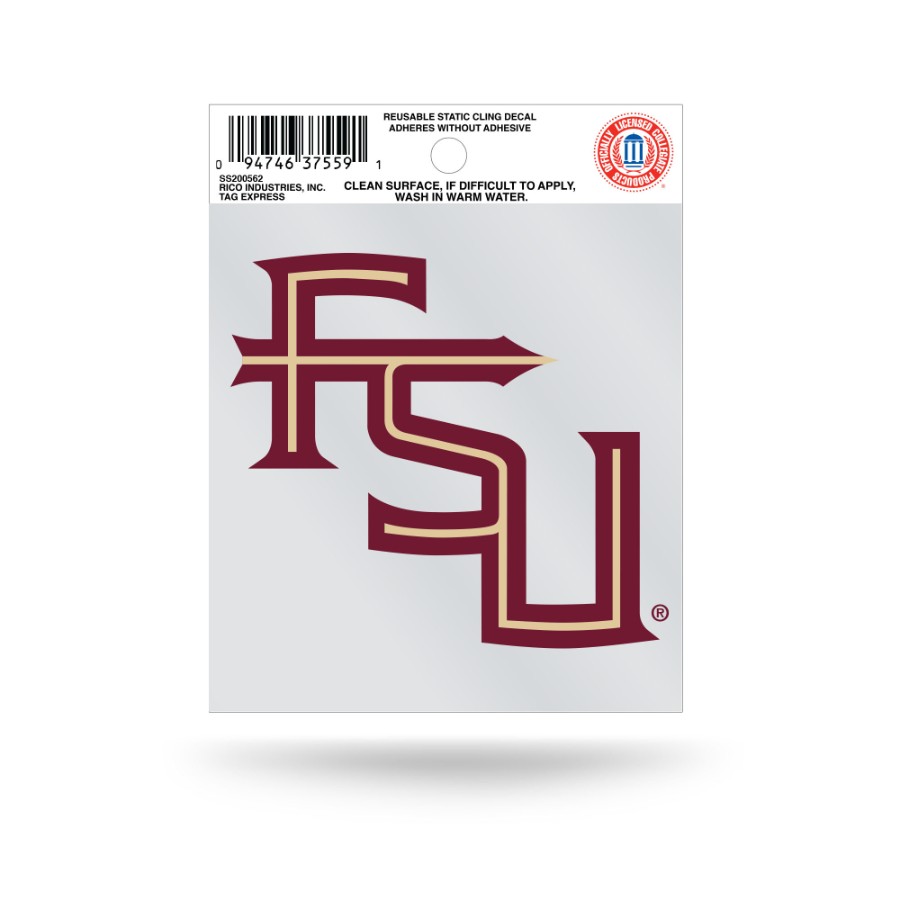 Florida State University Seminoles Script Logo - Static Cling at ...