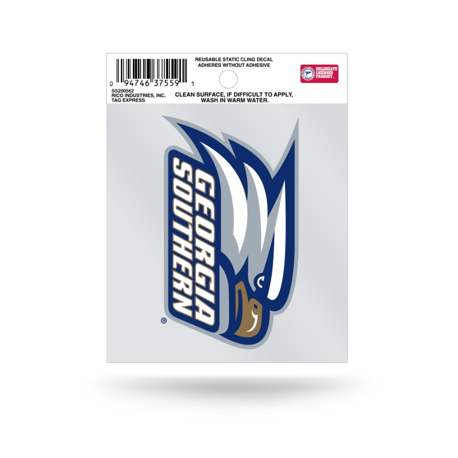 Georgia Southern University Eagles Script Logo - Static Cling at ...