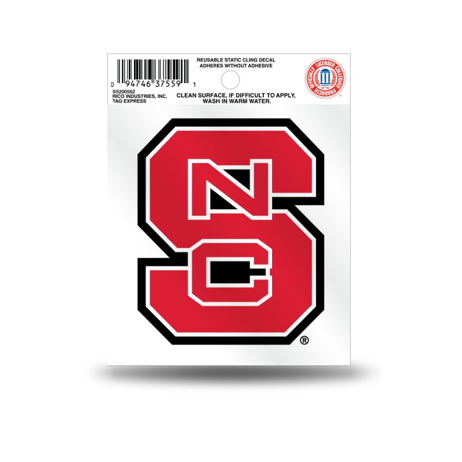 North Carolina State University Wolfpack Logo - Static Cling at Sticker ...