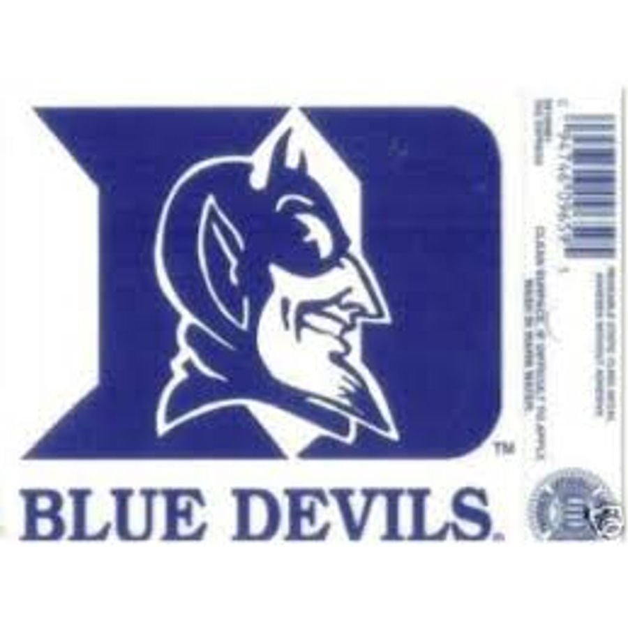 Duke University Blue Devils Logo - Static Cling at Sticker Shoppe