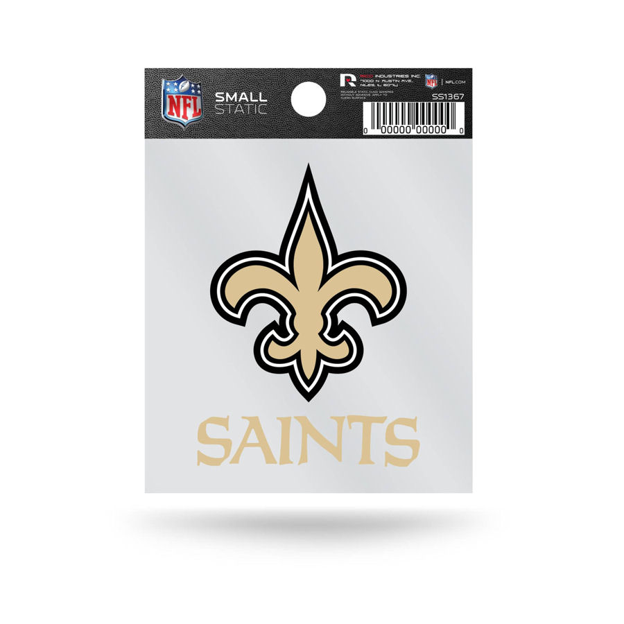 New Orleans Saints Logo - Static Cling at Sticker Shoppe