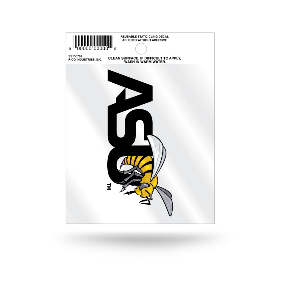Alabama State University Hornets Logo - Static Cling at Sticker Shoppe