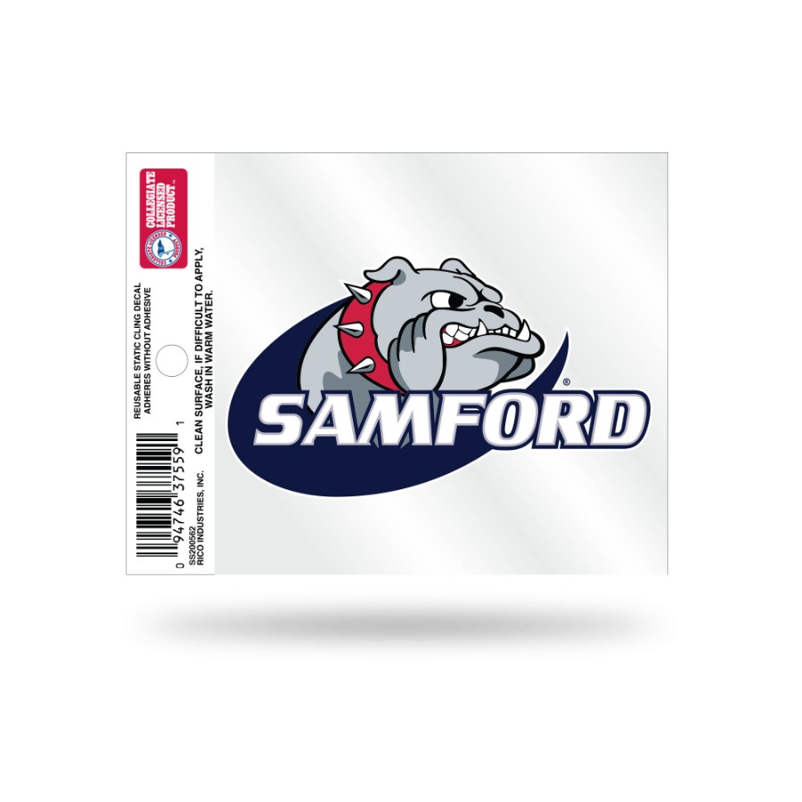 Samford University Bulldogs Logo - Static Cling at Sticker Shoppe
