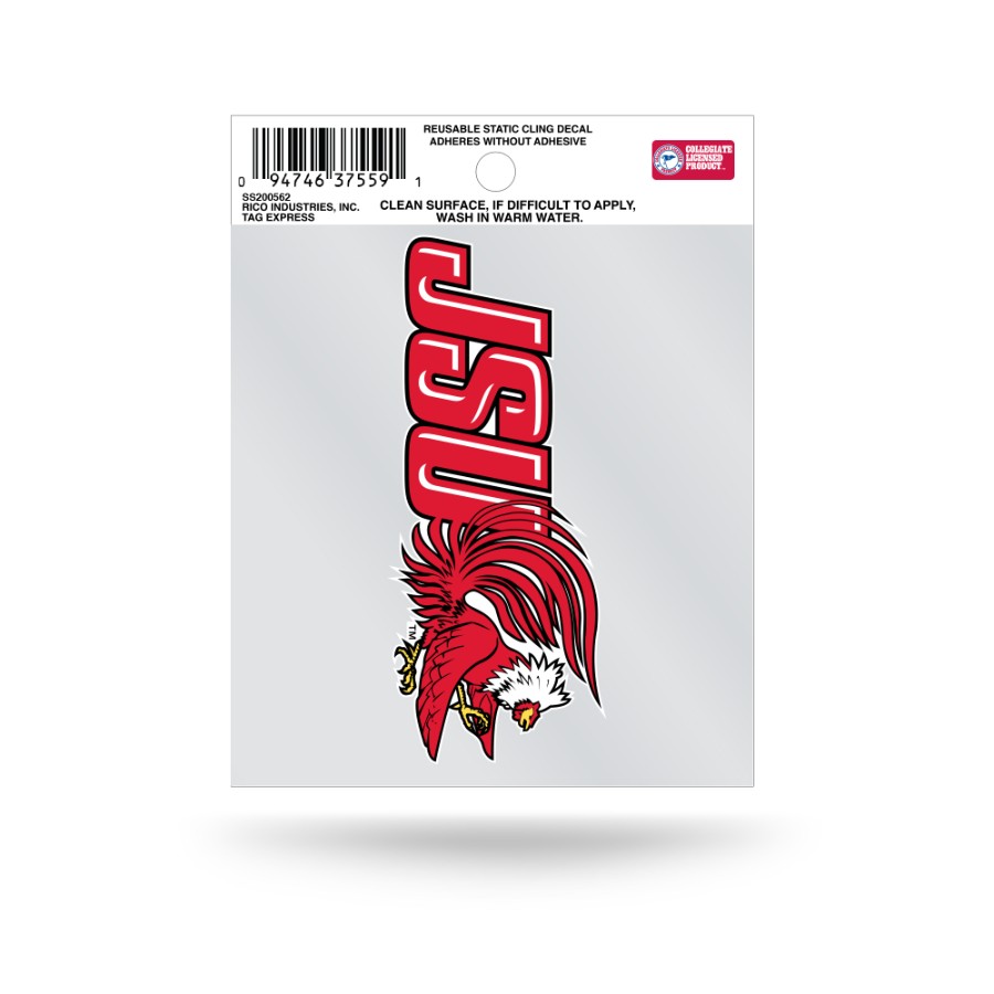 Jacksonville State University Gamecocks Script Logo - Static Cling at ...
