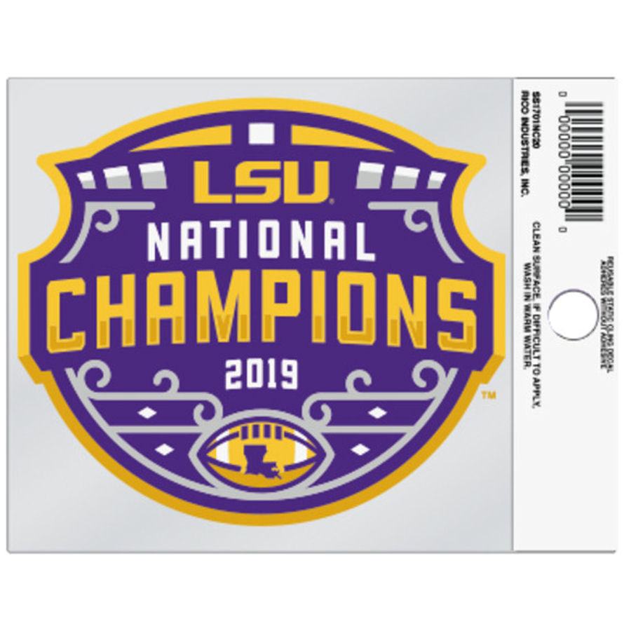 Louisiana State University LSU Tigers 2019 National Champions - Static ...