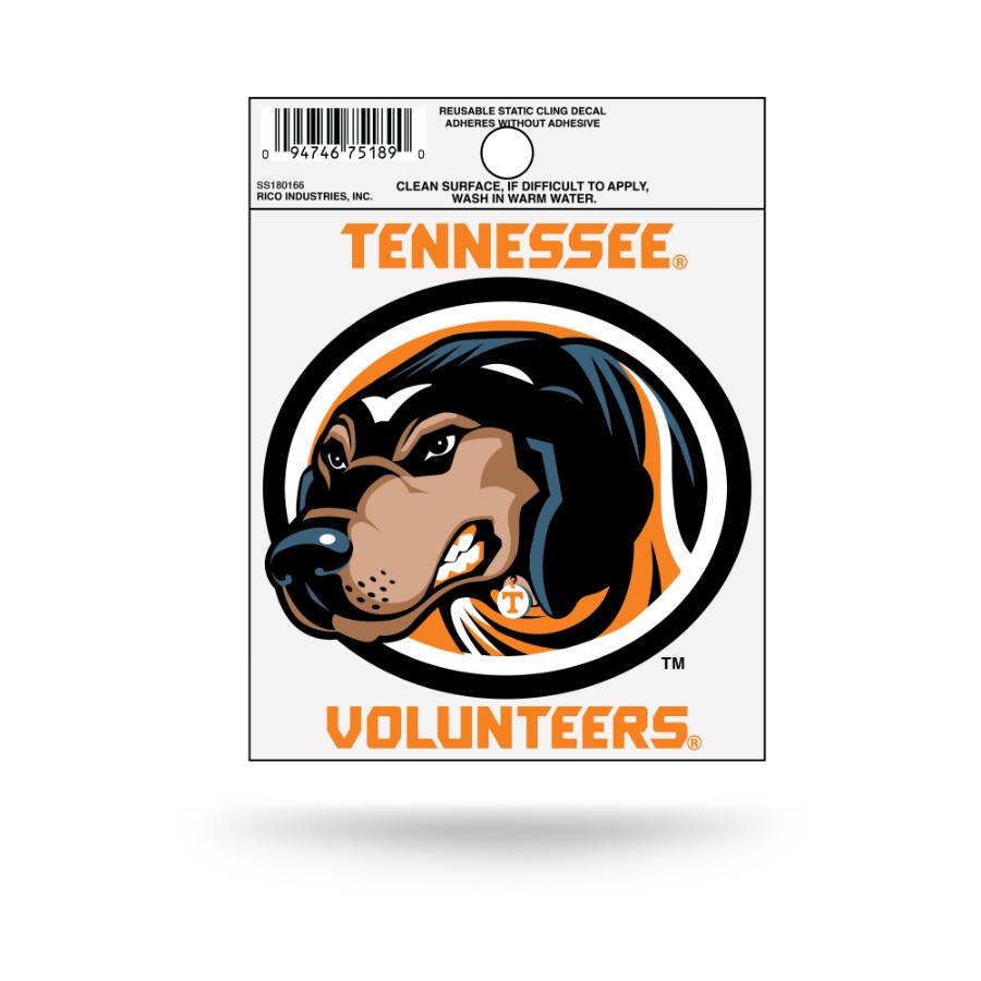 University Of Tennessee Volunteers Script Logo - Static Cling at ...