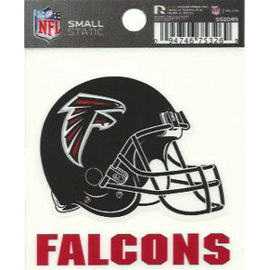 Atlanta Falcons Helmet - Static Cling at Sticker Shoppe