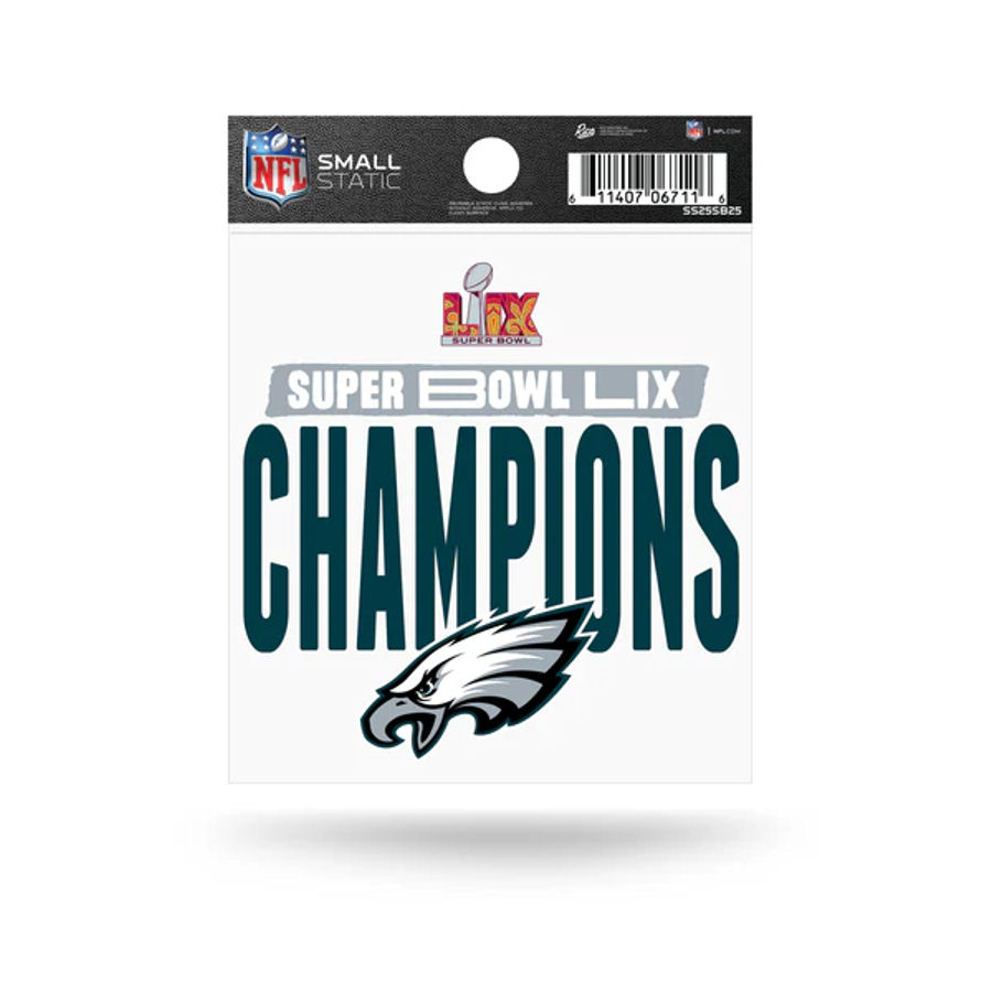 Philadelphia Eagles 2025 Super Bowl LIX Champions - Static Cling at ...