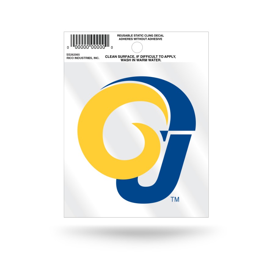 Angelo State University Rams Logo - Static Cling at Sticker Shoppe