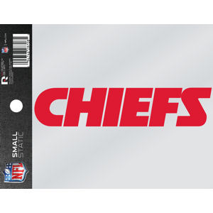 Kansas City Chiefs Script Logo - Static Cling at Sticker Shoppe