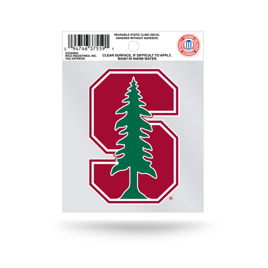 Stanford University Cardinal Logo - Static Cling at Sticker Shoppe