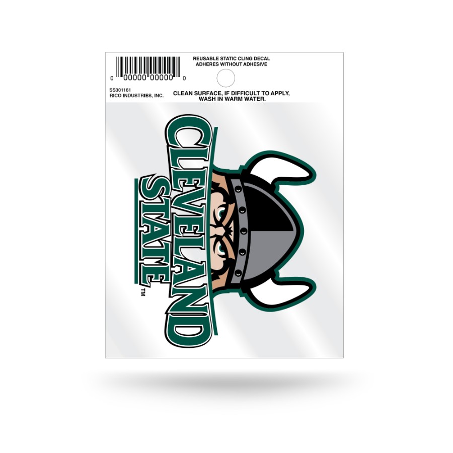 Cleveland State University Vikings Logo - Static Cling at Sticker Shoppe